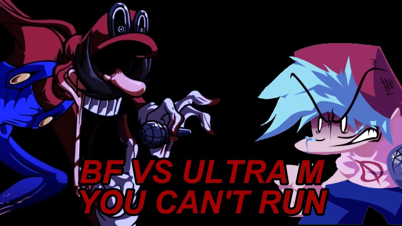 fnf bf vs ultra m (you can't run) - YouTube