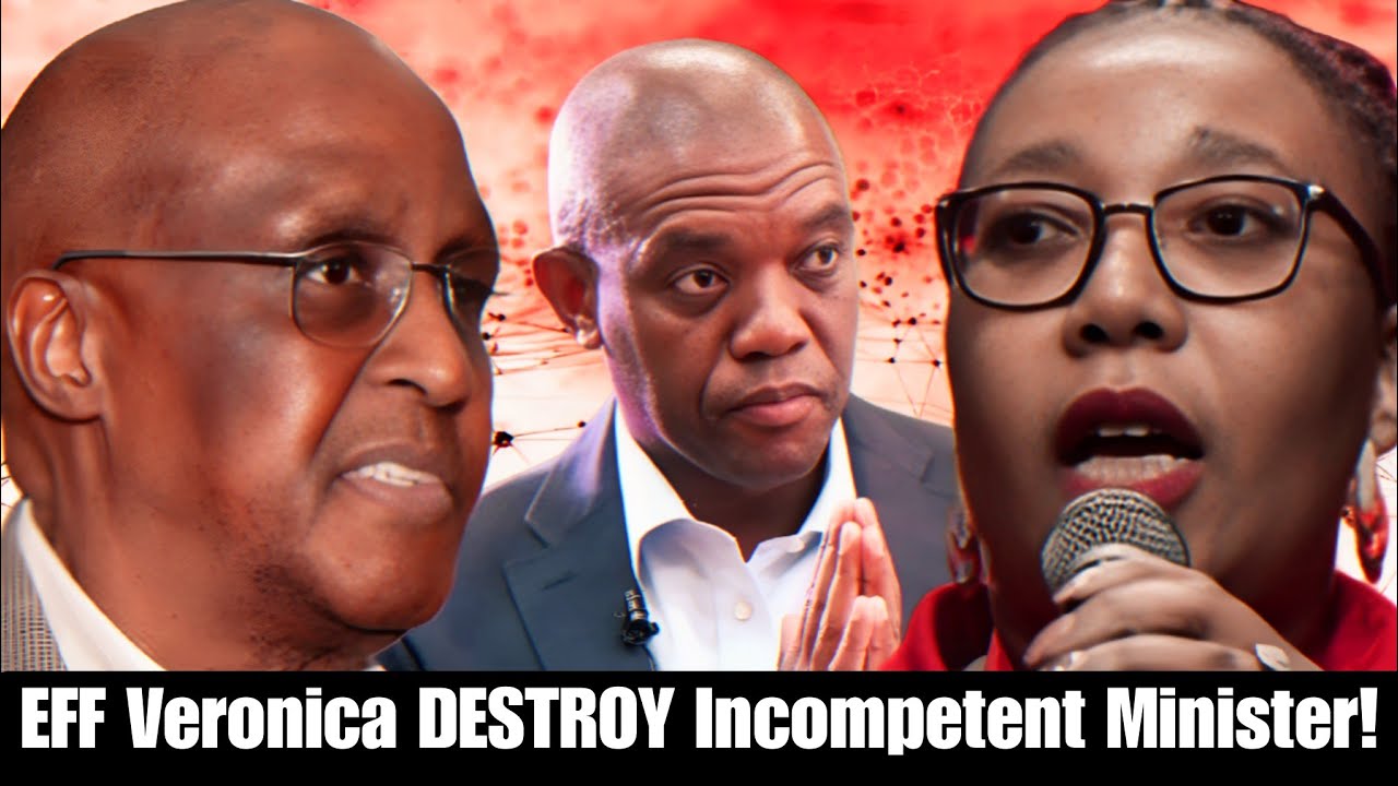 EFF Veronica Mente DESTROY Incompetent Minister & Shocks Songezo Zibi ...