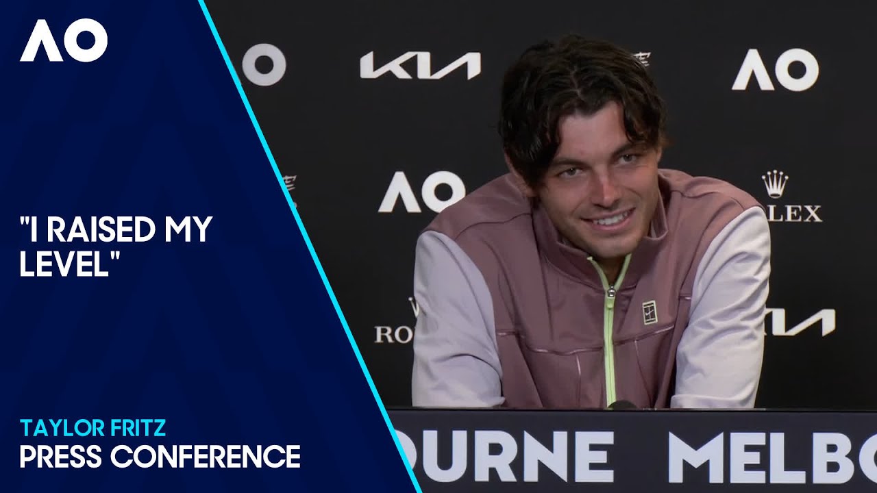 Taylor Fritz Press Conference | Australian Open 2024 First Round - YouTube