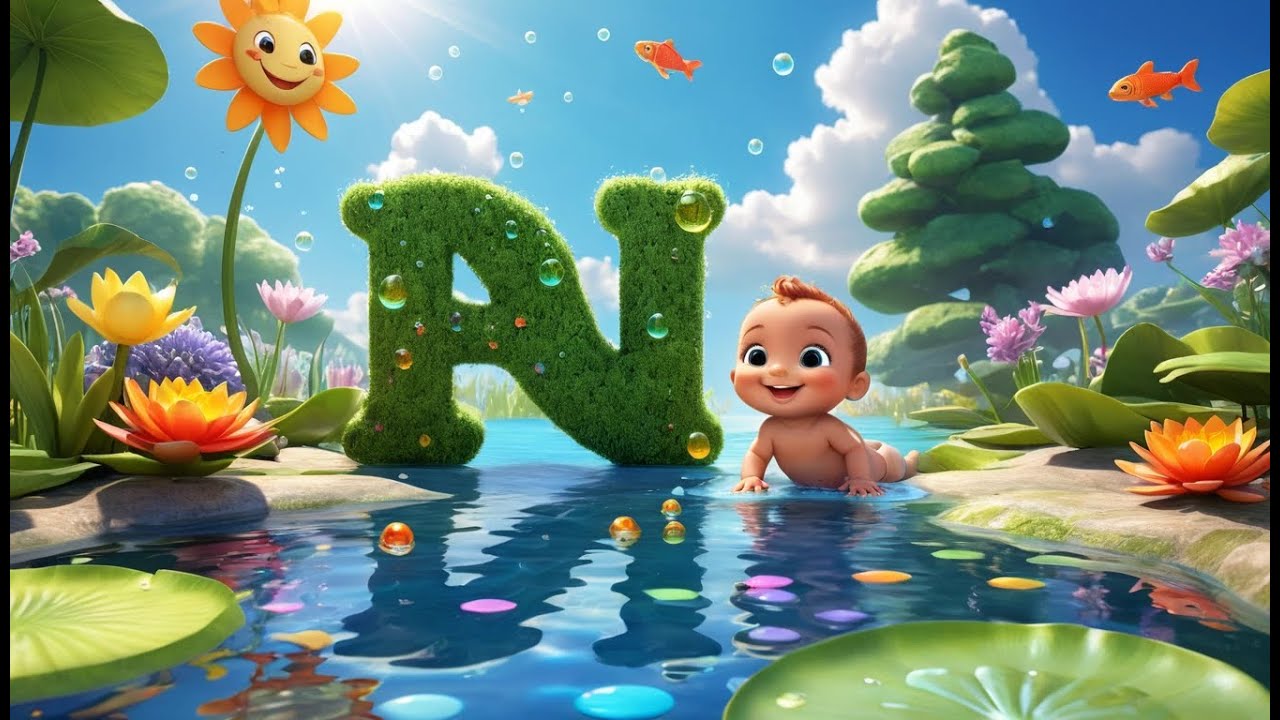 N is for Narwhal | ABC Animal Song for Kids | Learn the Alphabet with Ocean Animals - YouTube