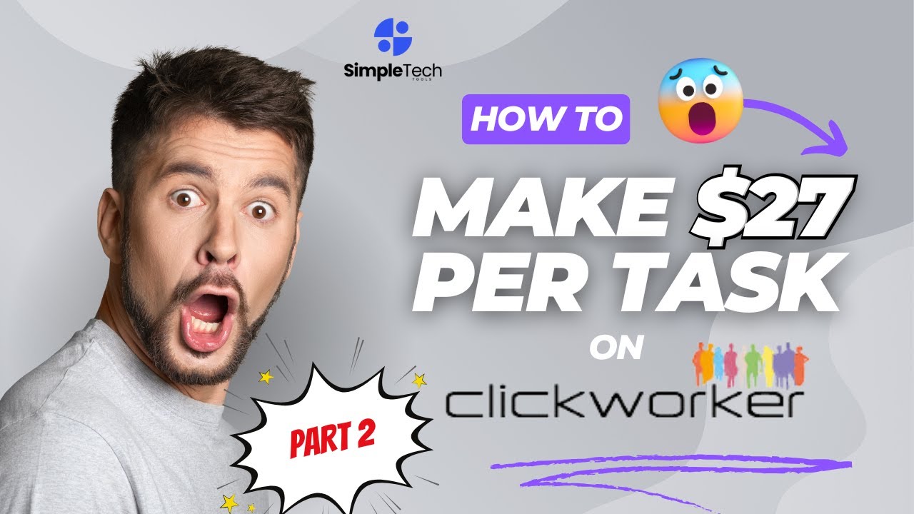 How to make $27 on Clickworker | Part 2 - YouTube