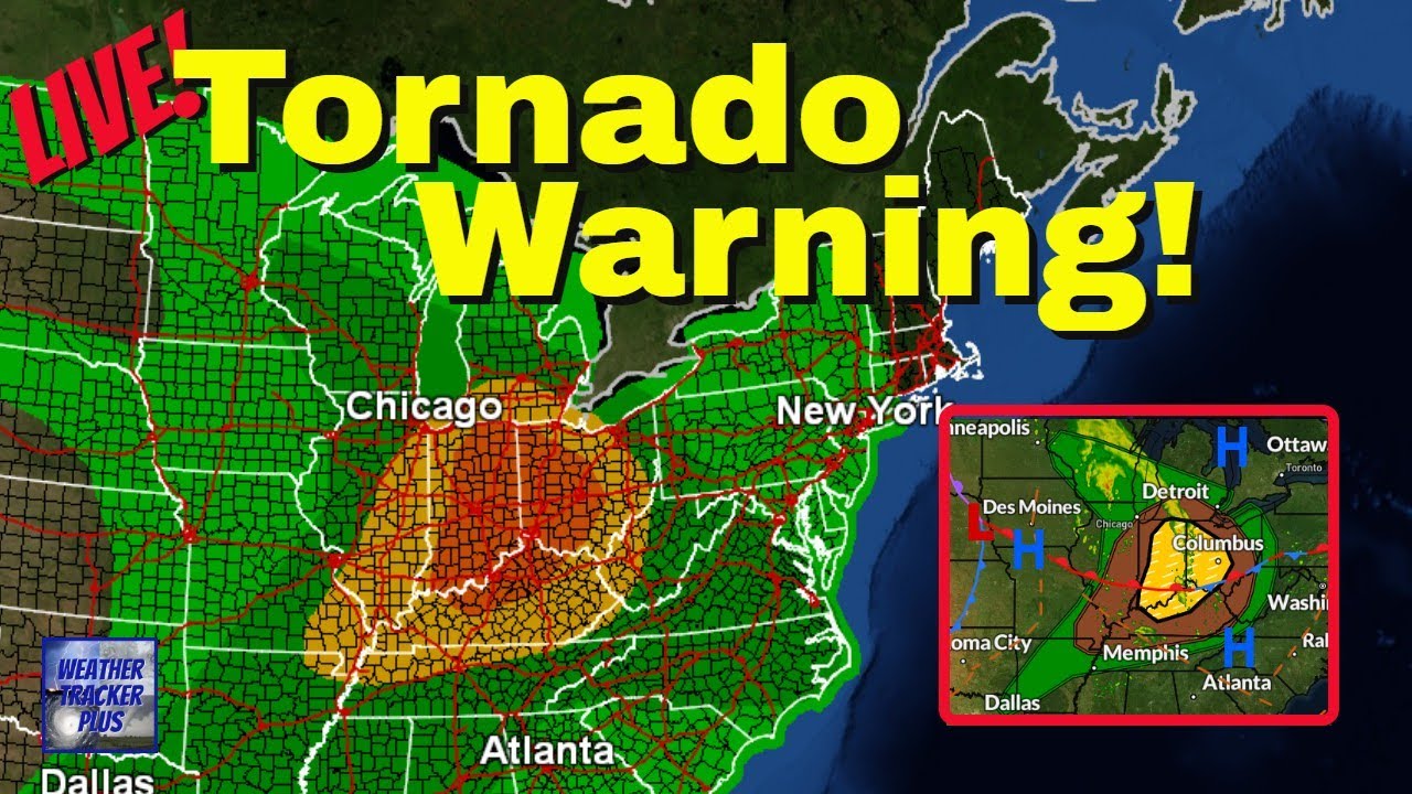 🔴 LIVE: Tornado Warning! Severe Weather Coverage! 5-7-24 - YouTube