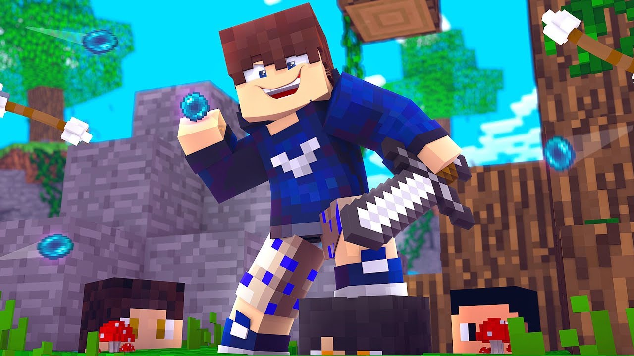 VOLTANDO COM TUDO? MINECRAFT SKY WARS ‹ ARUAN › - YouTube