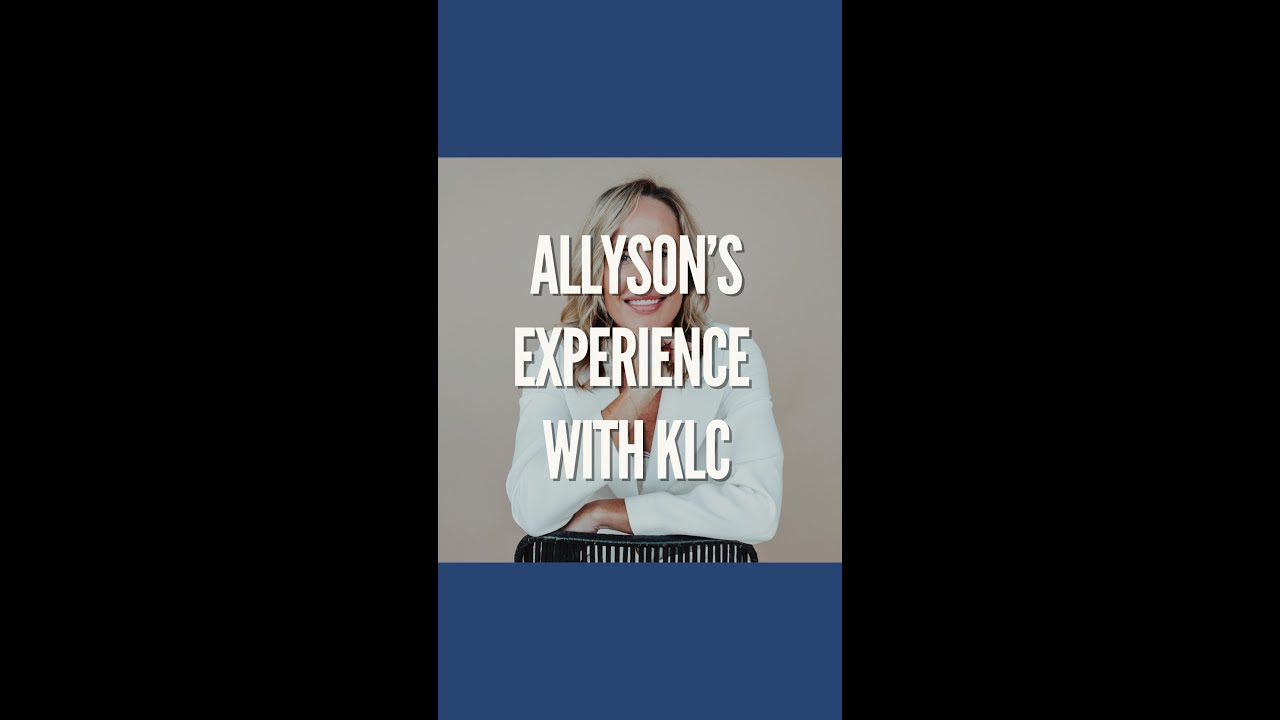 Allyson's Experience with KLC - YouTube