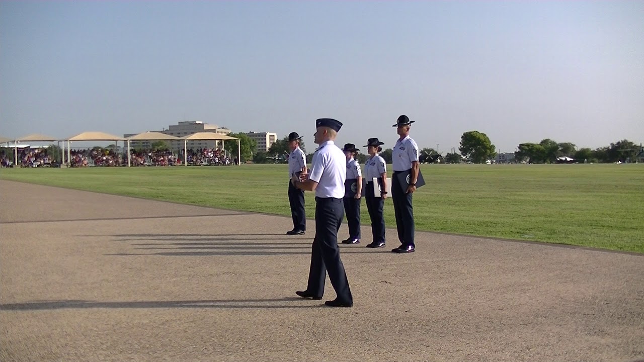 Air Force Basic Military Training Parade, 1 Sep 2017 (Official) - YouTube