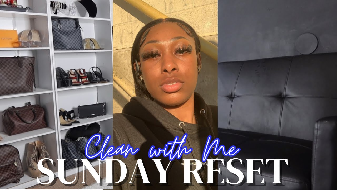 SUNDAY MORNING RESET | LAUNDRY + DEEP CLEANING | kjtherealest2.0 - YouTube