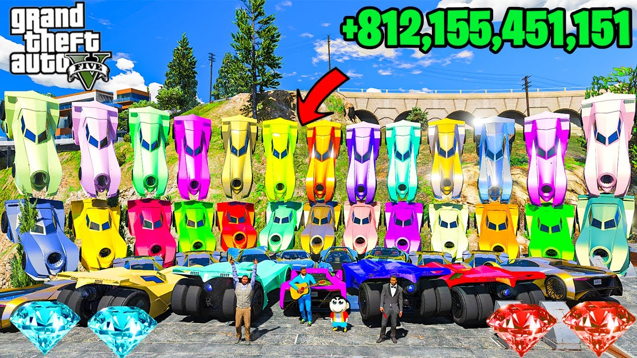 FRANKLIN & SHINCHAN BECOME RICHEST PERSON IN RAMP CHALLENGE IN GTA5 ...