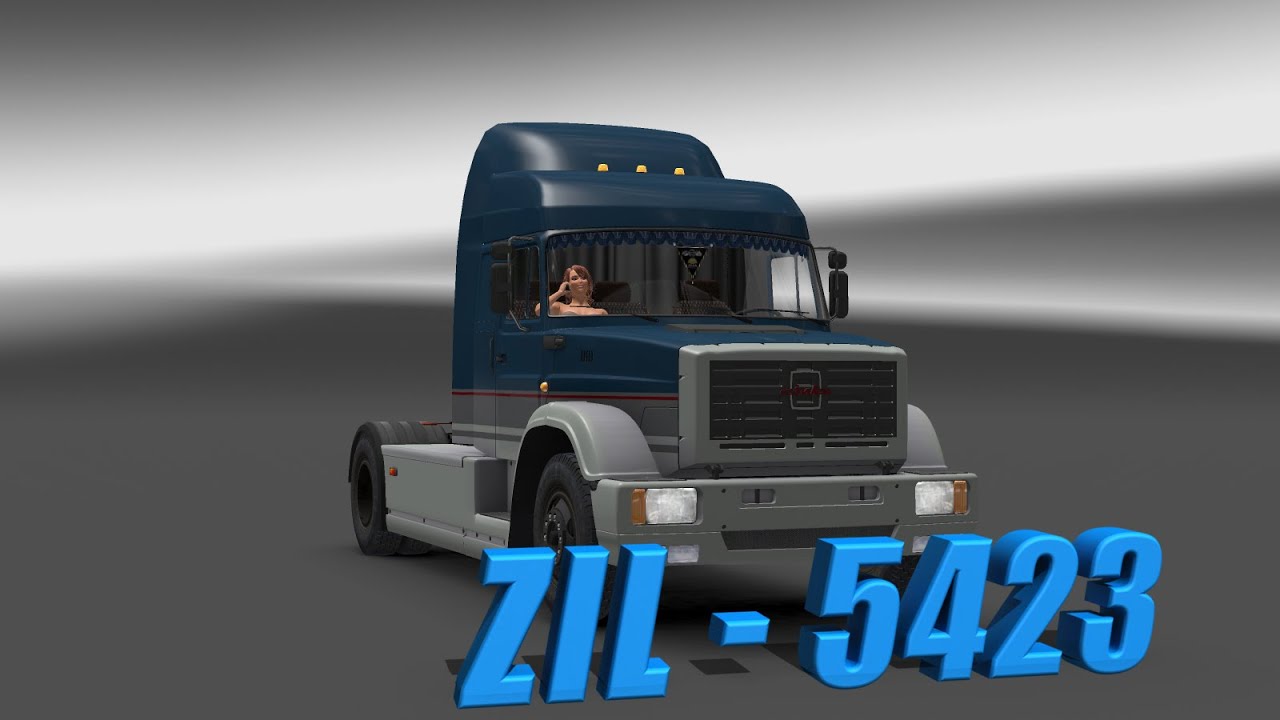 Euro Truck Simulator 2 обзор мода ( ZIL - 5423 ) - YouTube