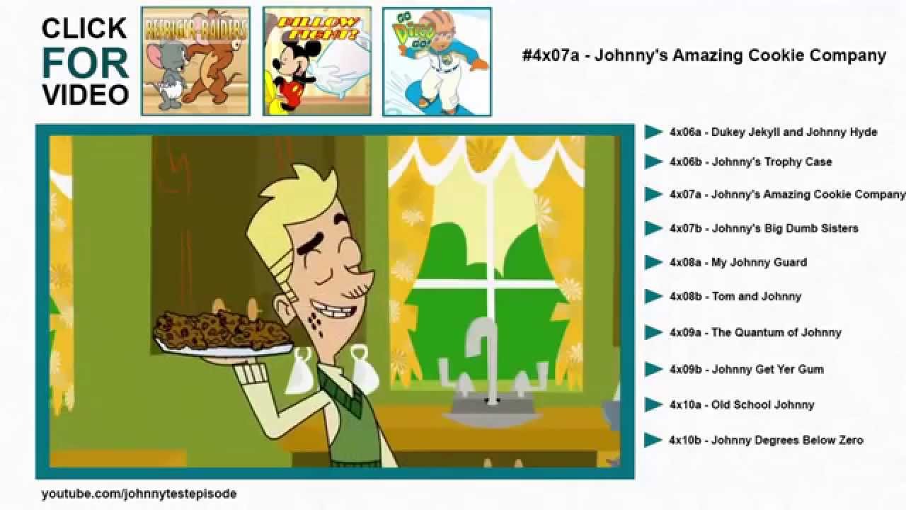 Johnny Test - 4x7a - Johnny's Amazing Cookie Company | HD - YouTube