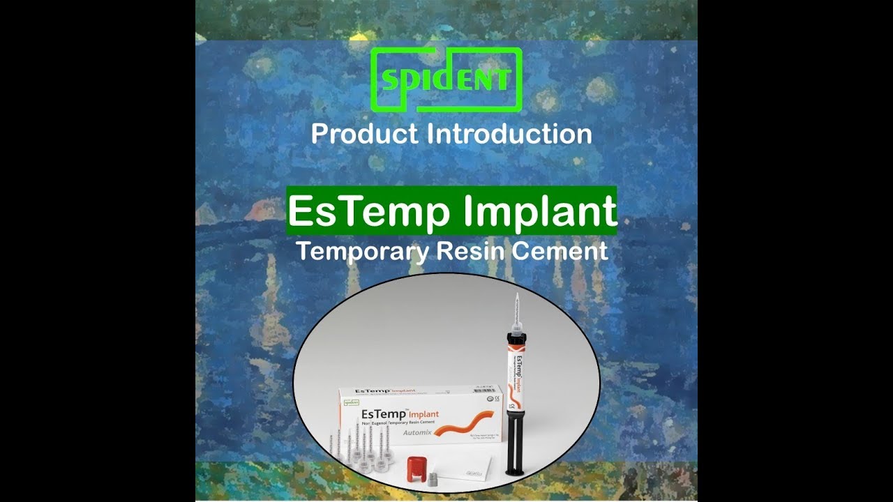 [SPIDENT] EsTemp Implant - Product introduction - YouTube