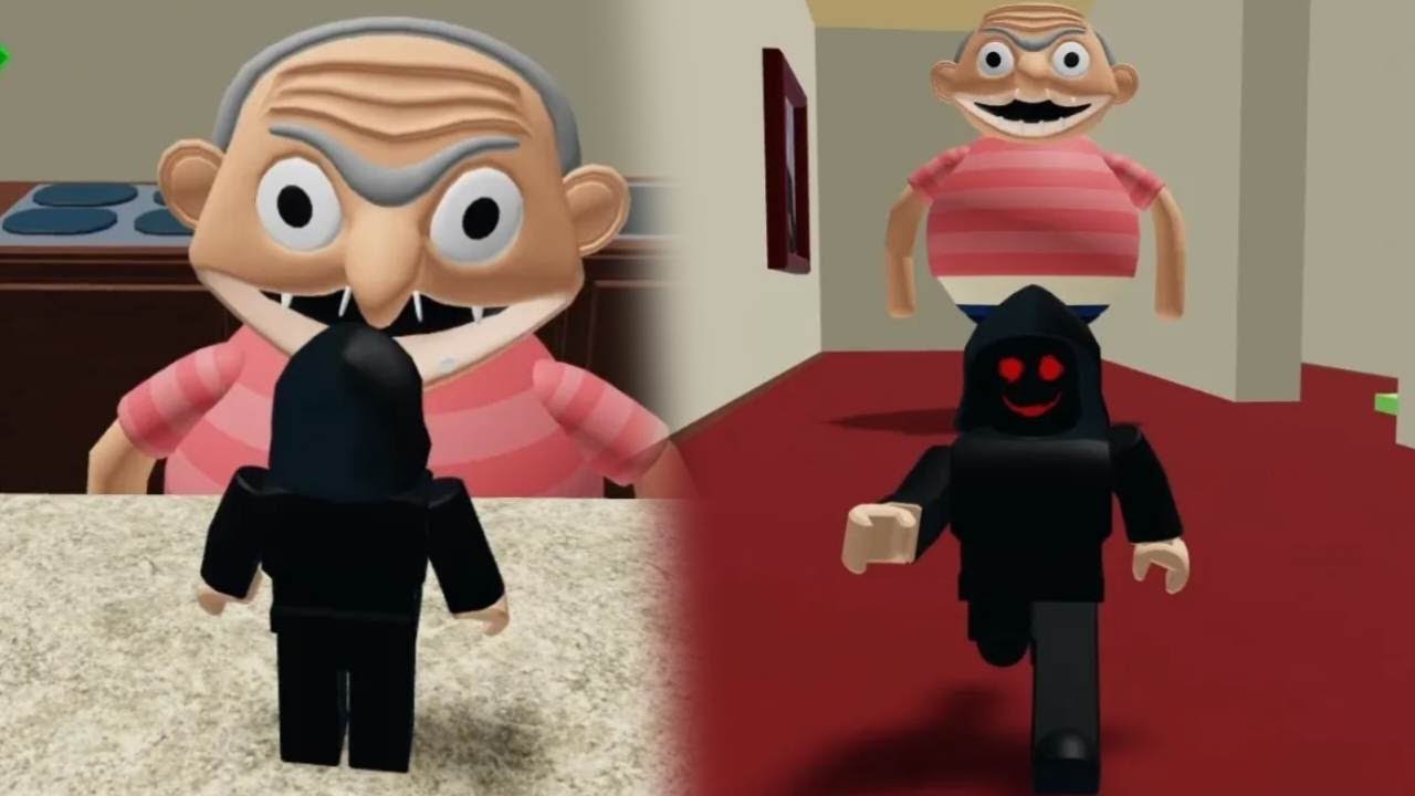 Roblox Escape Evil Step Dad Obby Walkthrough Youtube
