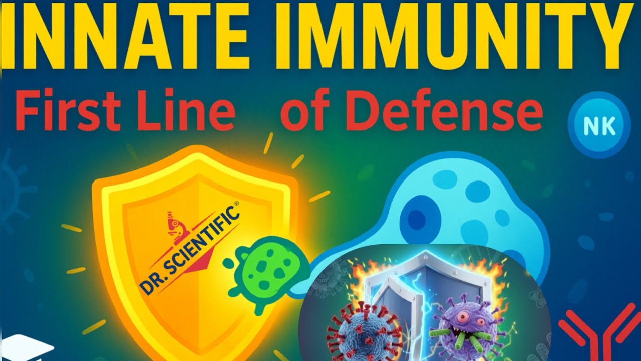 🛡️Innate Immunity | First Line of Defense | Immunology Lecture for ...