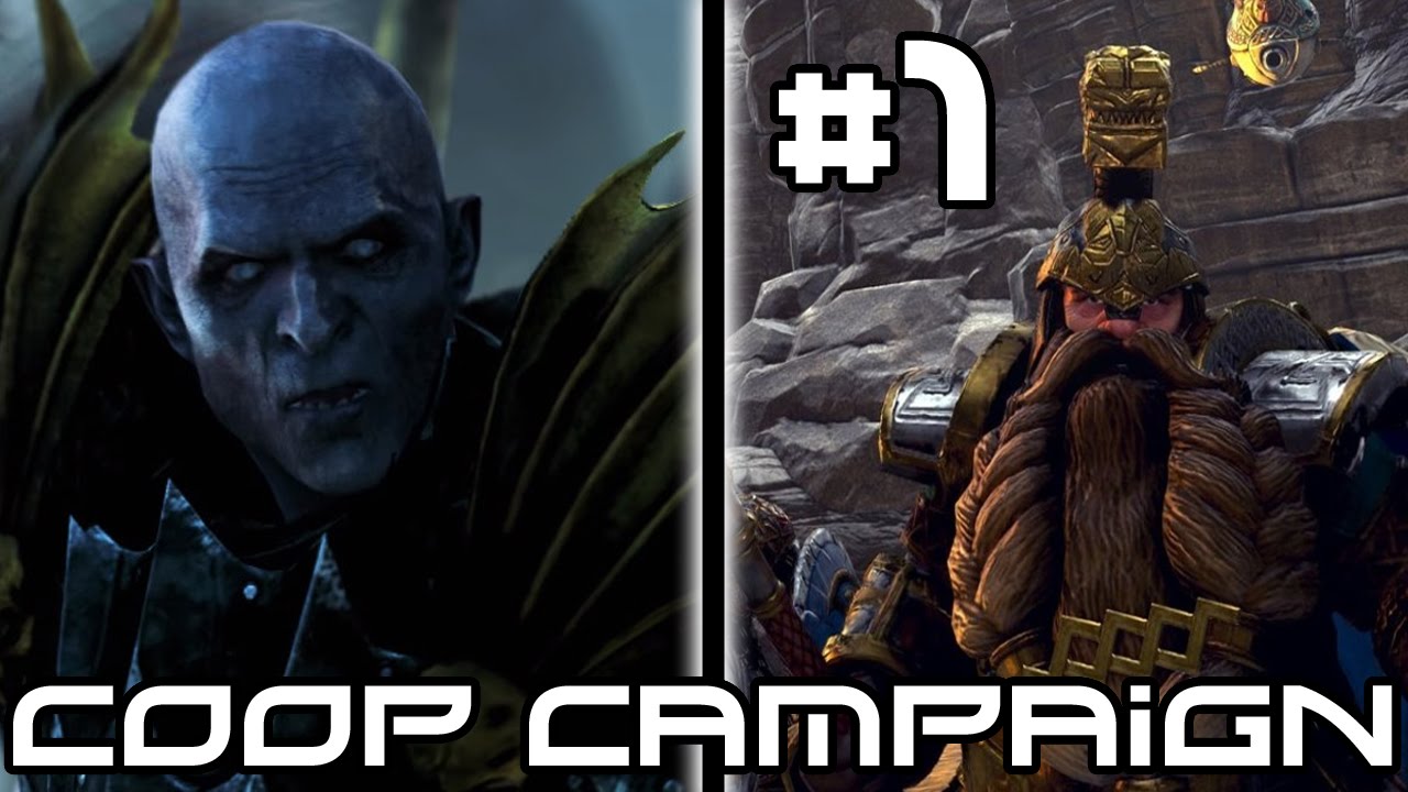 Total War Warhammer Coop Campaign - Vampire Dwarf Alliance! #1 - YouTube