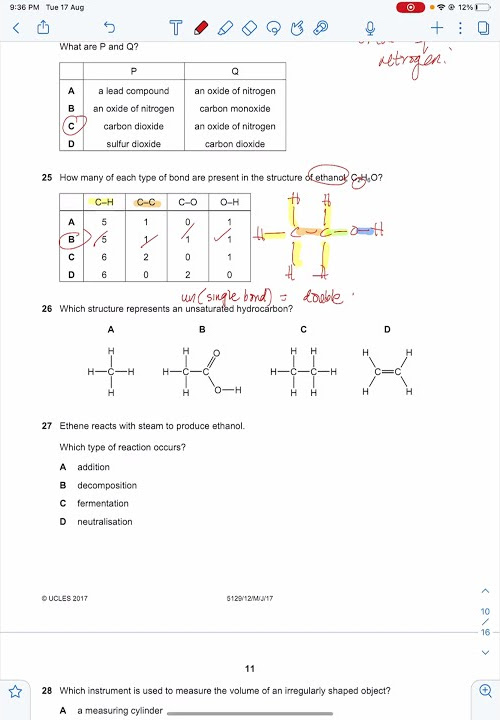 Combined Science O Level 5129, IGCSE 0653 - RIPAS Year 11 - HBL Week 2 ...