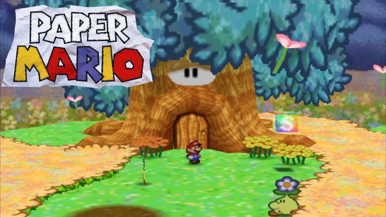 WELCOME TO FLOWER FIELDS |Paper Mario | Episode 24 - YouTube
