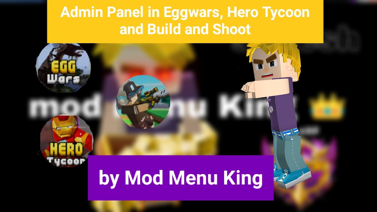 Admin Panel by Mod Menu King 👑 - YouTube