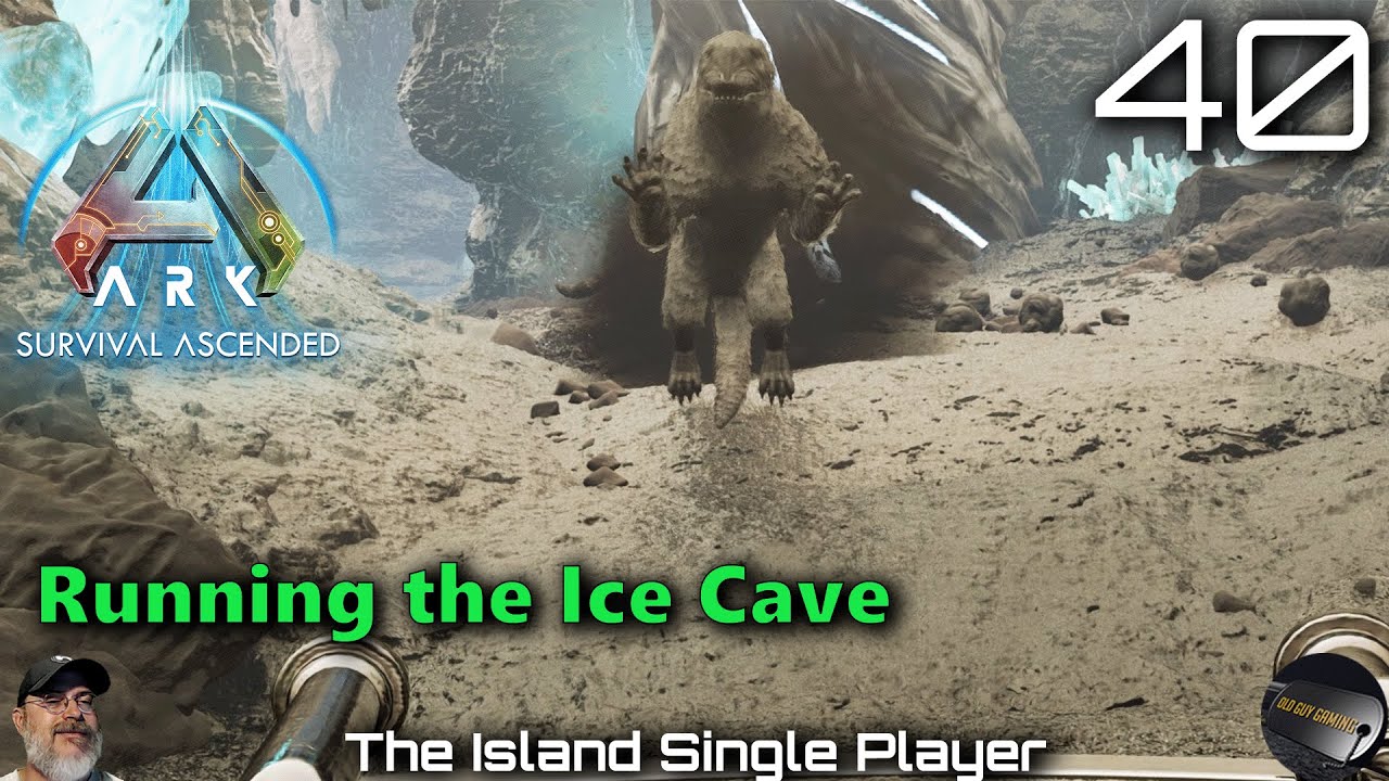 Ark Survival Ascended The Island | E40 Running the Ice Cave - YouTube