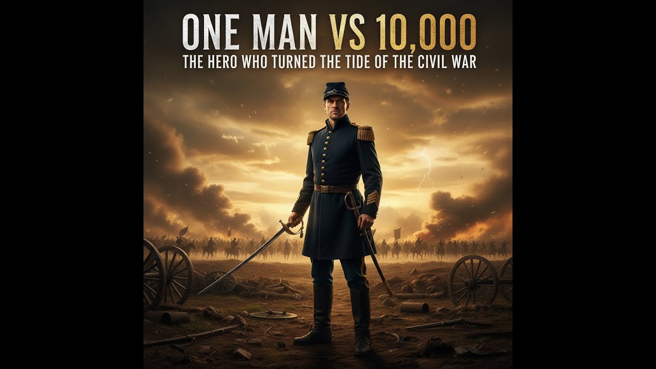 One Man vs 10,000: The Hero Who Turned the Tide of the Civil War - YouTube