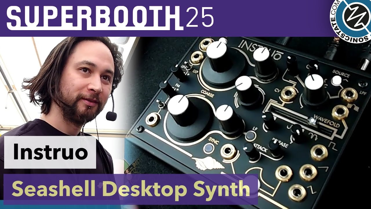 Instruo: Seashell - Standalone Semi Modular - Superbooth 25 - YouTube