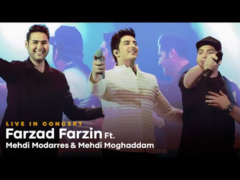 Farzad Farzin Ft. Mehdi Modarres & Mehdi Moghaddam – Poshte Sahneh \
