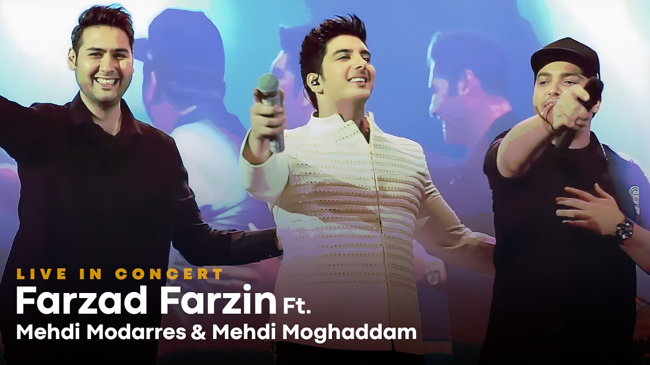 Farzad Farzin Ft. Mehdi Modarres & Mehdi Moghaddam – Poshte Sahneh "Live in Concert" - YouTube