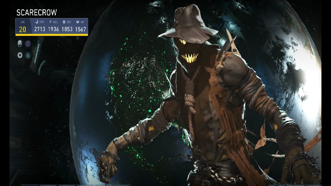 Injustice 2 Classic Scarecrow Gear Loadout & Gameplay - YouTube