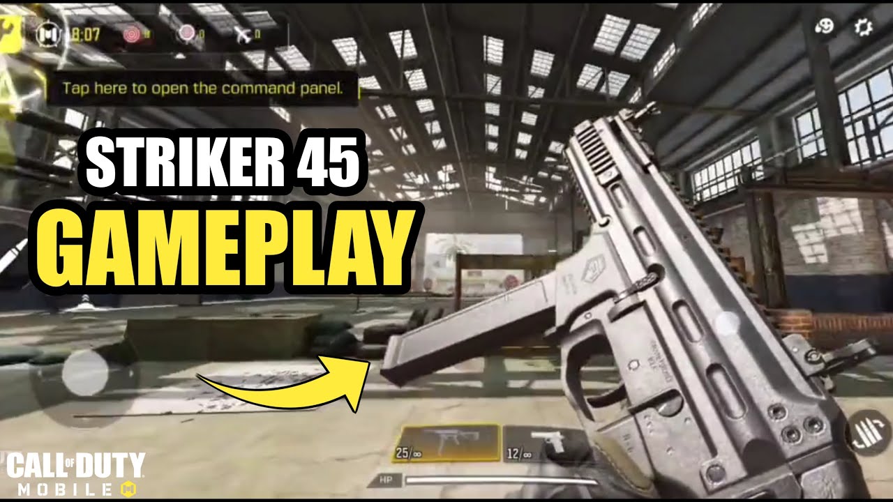 *NEW* Codm Striker 45 New Powerful SMG Gameplay| Season 7 Heatwave - YouTube