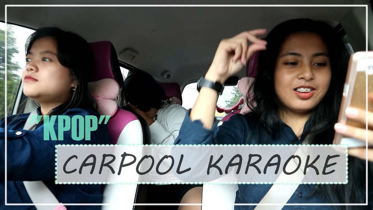 "KPOP" Carpool Karaoke w/ Lisa, Gina & Elsa - YouTube