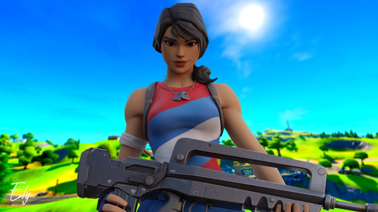 Thumbnail Timelapse - Star Spangled Ranger with Burst Rifle - YouTube