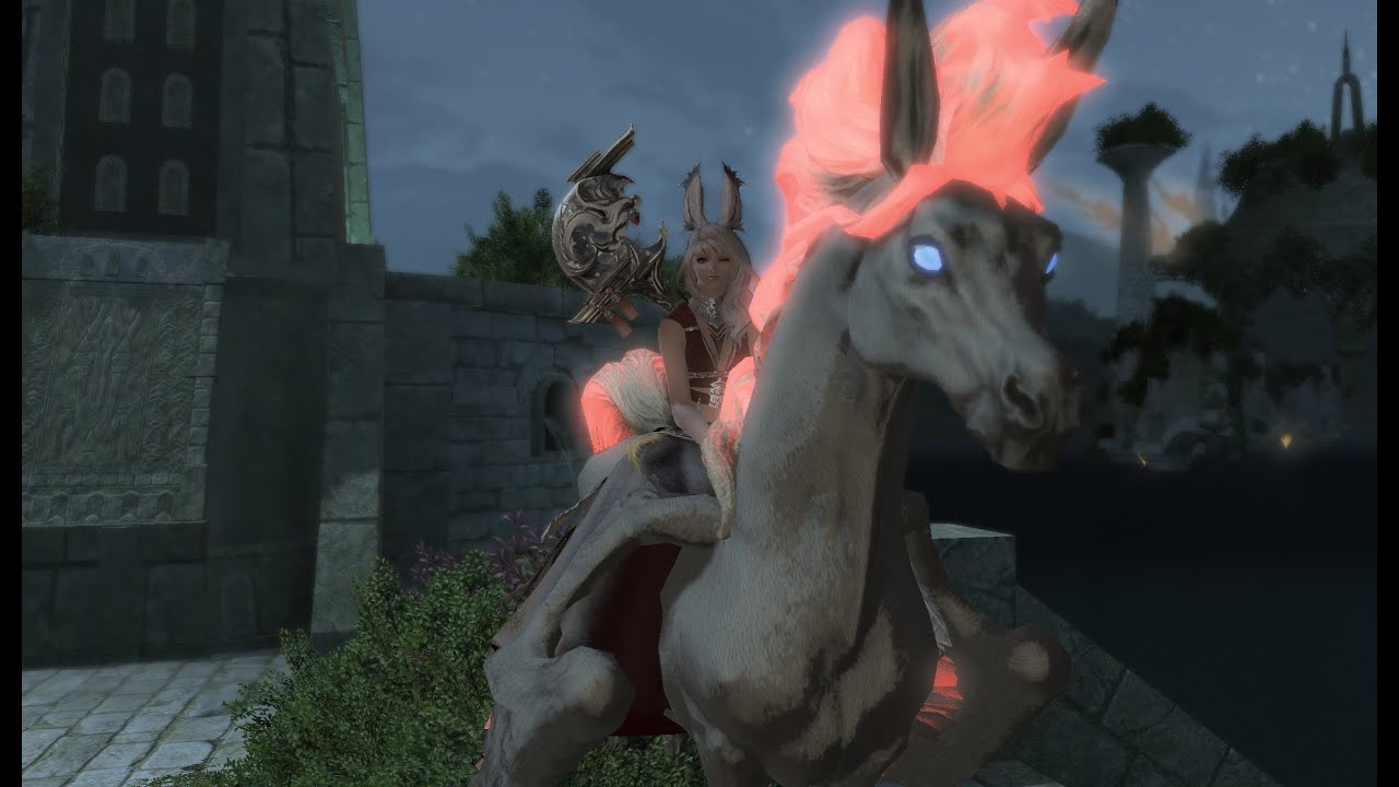 FFXIV: The Black Pegasus - A rare mount from PotD - YouTube