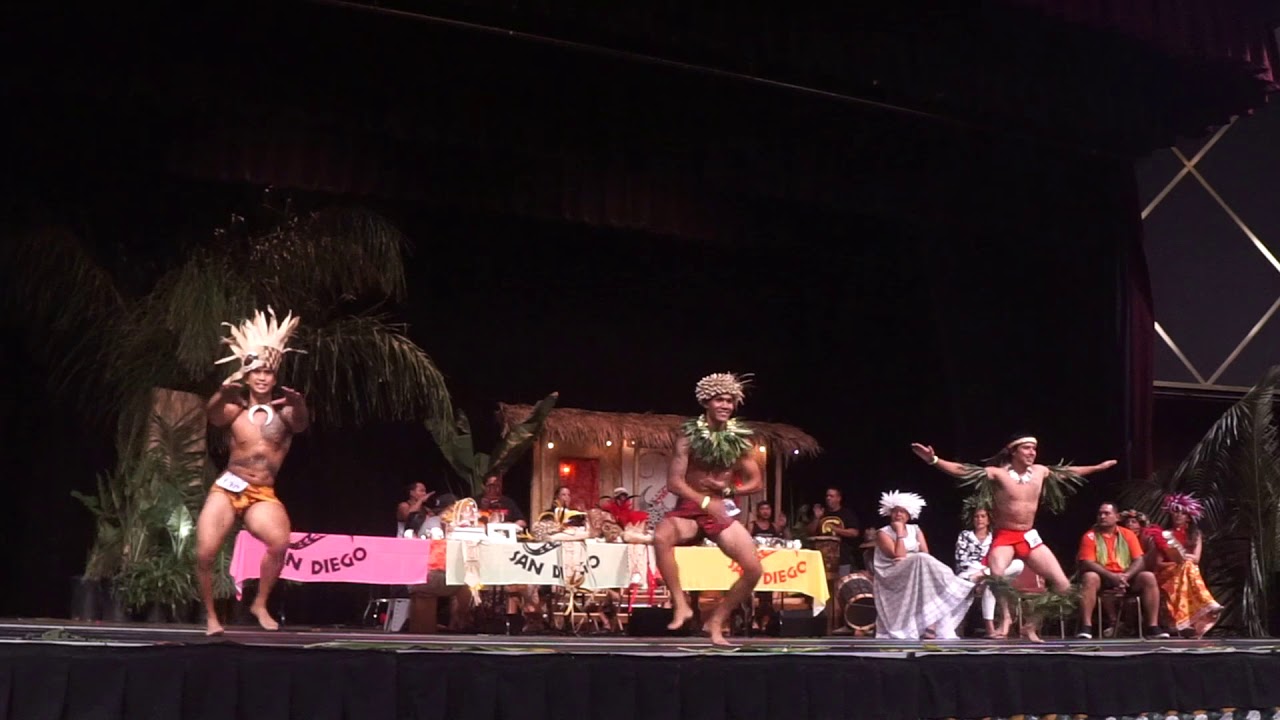 Heiva San Diego 2017 - Tylon, Poamo & Jordan (Overall Tane) - YouTube