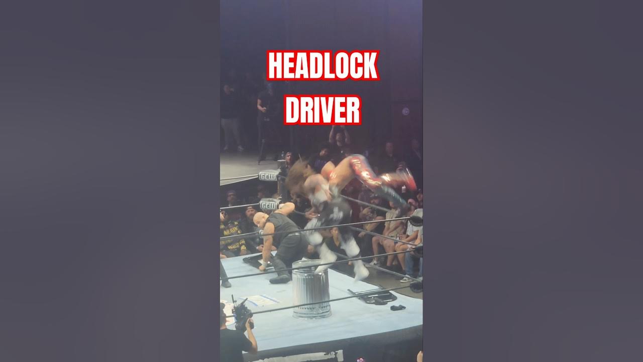 Atticus Cogar Hits a HeadLock Driver on Fuego Del Sol onto a Trash Can. - YouTube