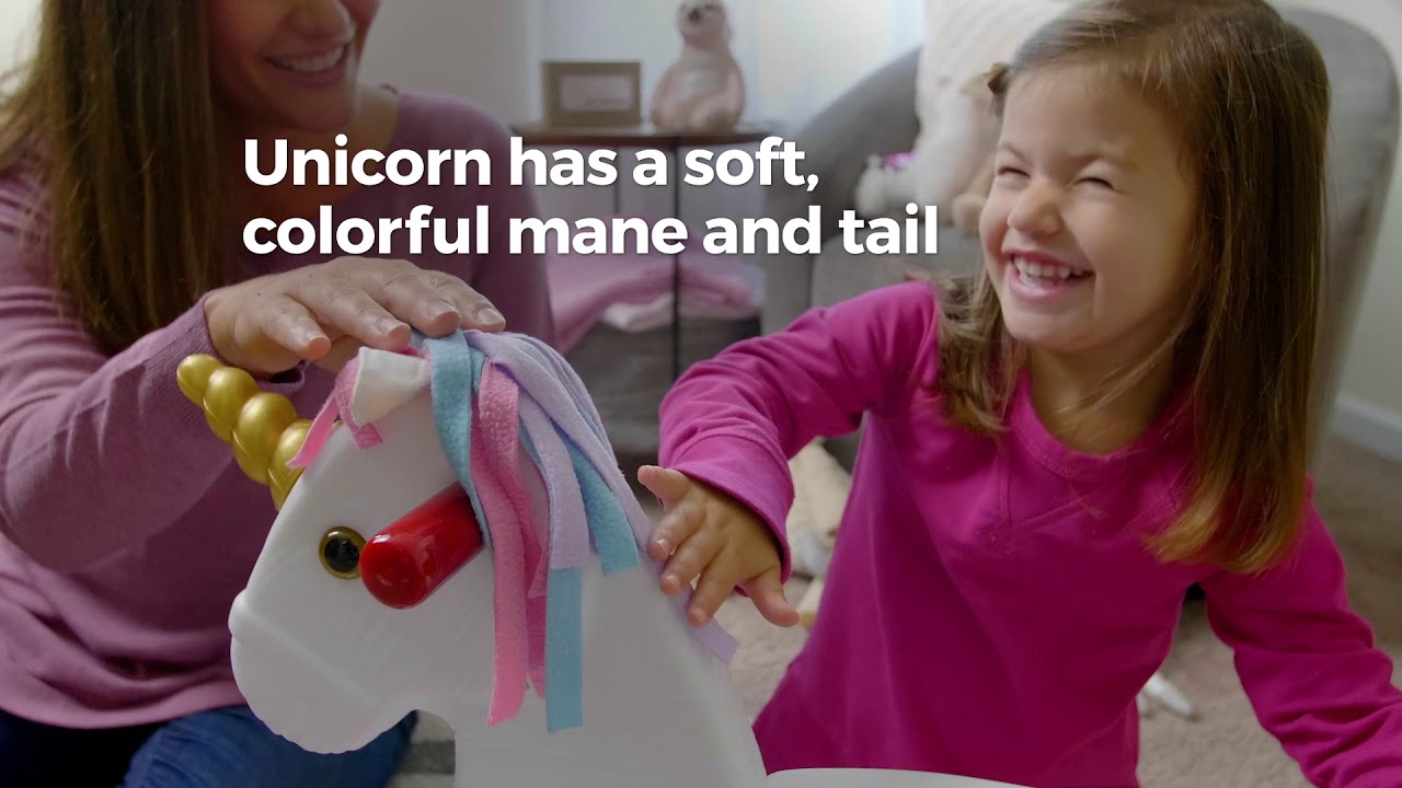Step2 Unicorn Rocking Horse - YouTube