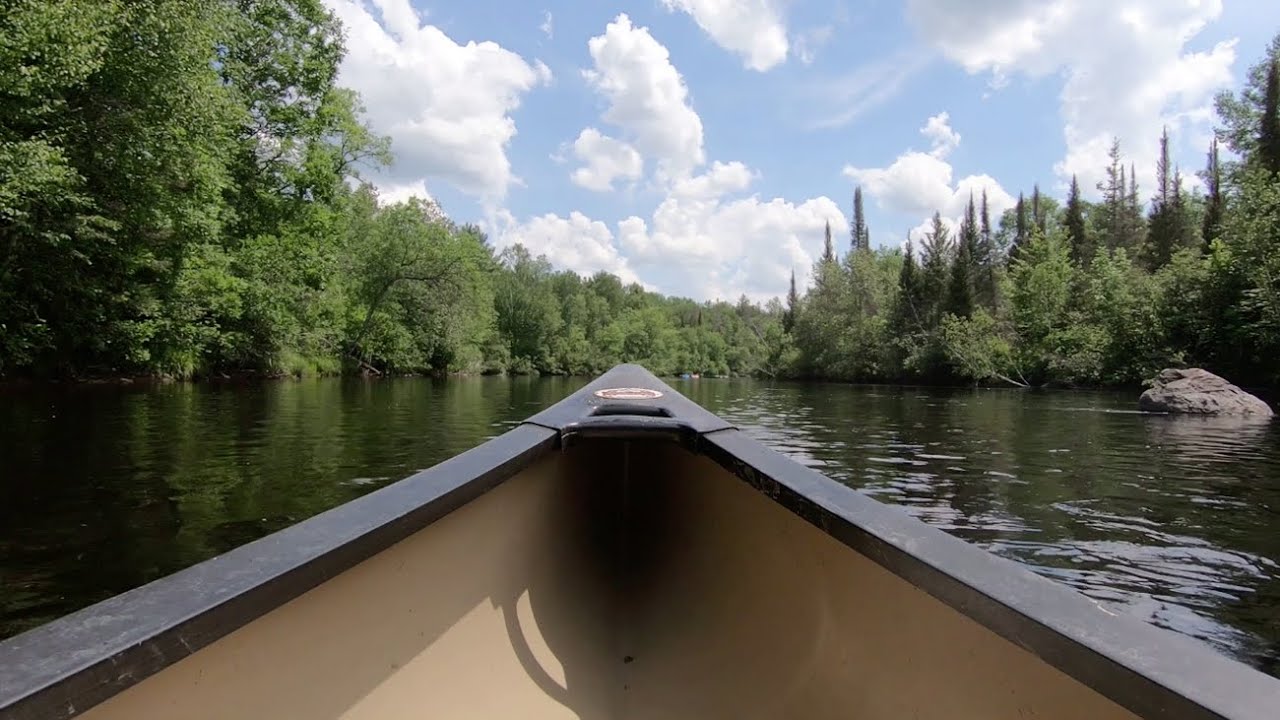 Pine River (Florence County): "The Oxbow", Wisconsin - YouTube