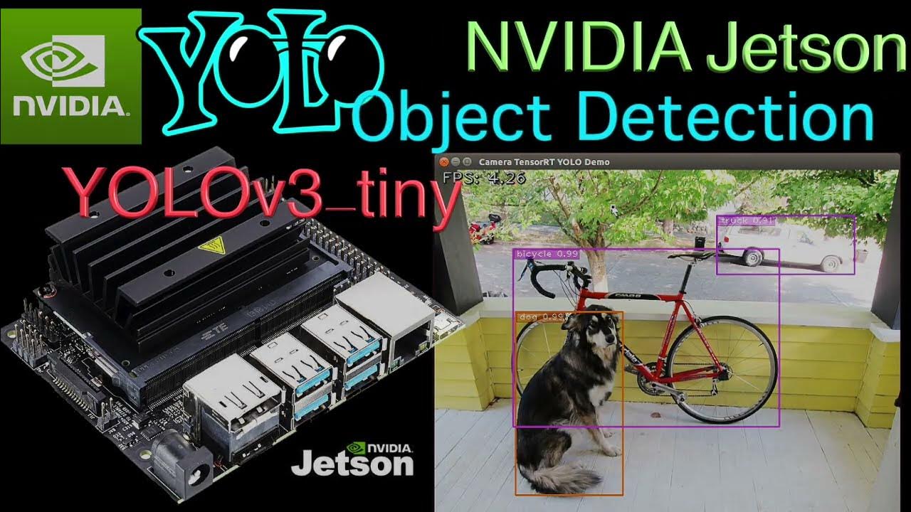 NVIDIA Jetson Object detection with YOLOv3-tiny-416 - YouTube