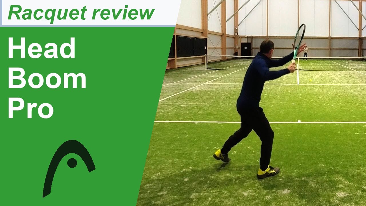 Head boom pro tennis racquet review - YouTube