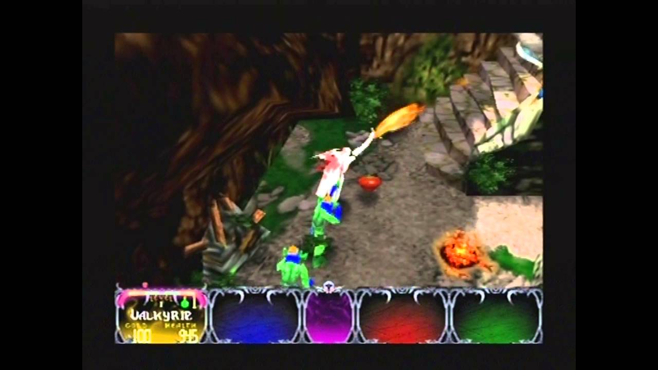 Gauntlet Legends Dreamcast Walkthrough Area 1 -LVL 1 - YouTube