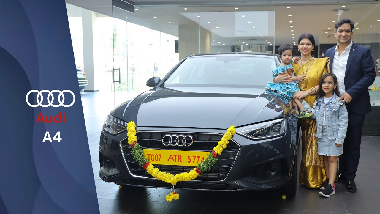 New Audi A4 Car Delivery || Audi Hyderabad - YouTube