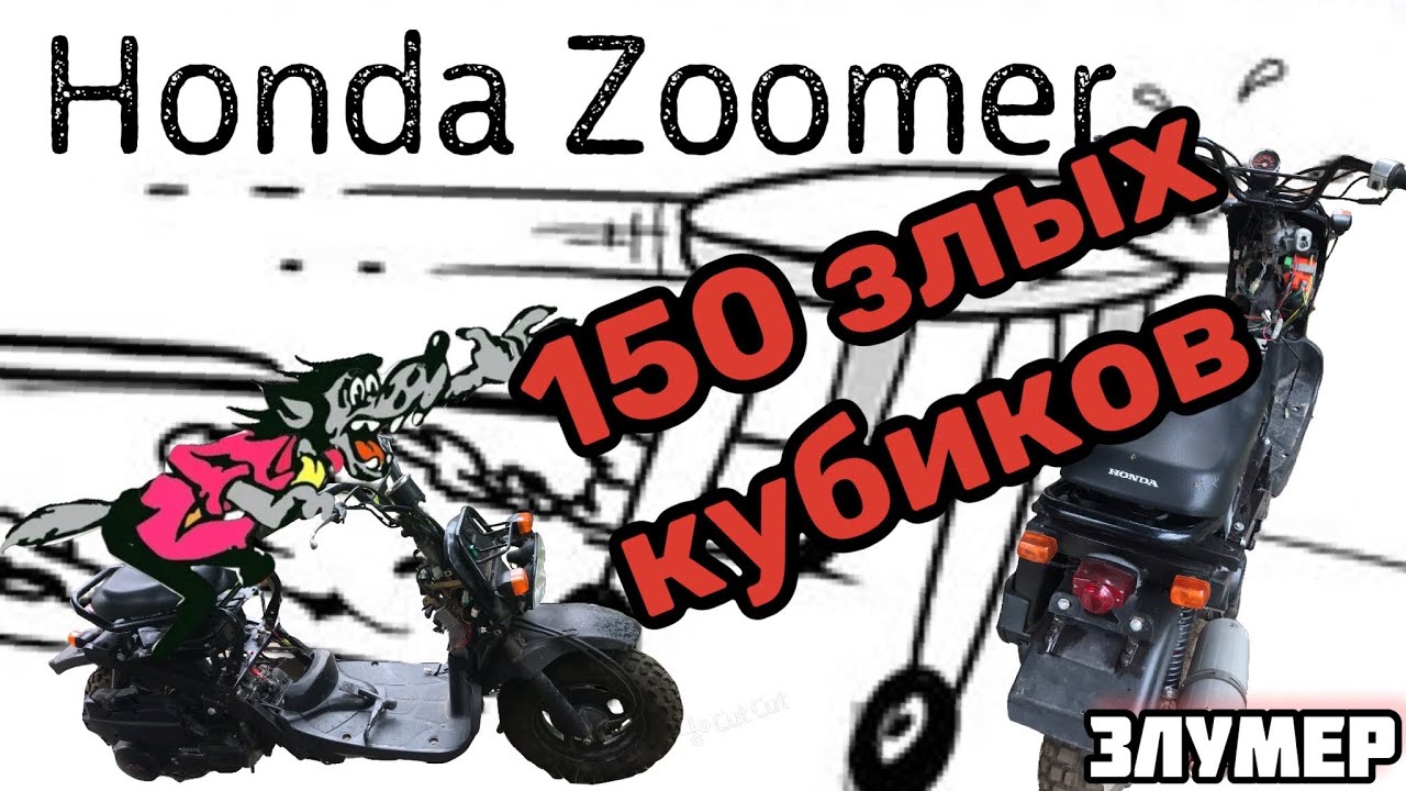 Honda Zoomer custom 150cc - YouTube