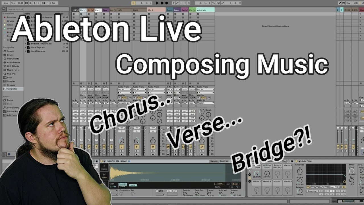 Ableton Live Tutorial | Composing & Arranging Music - YouTube