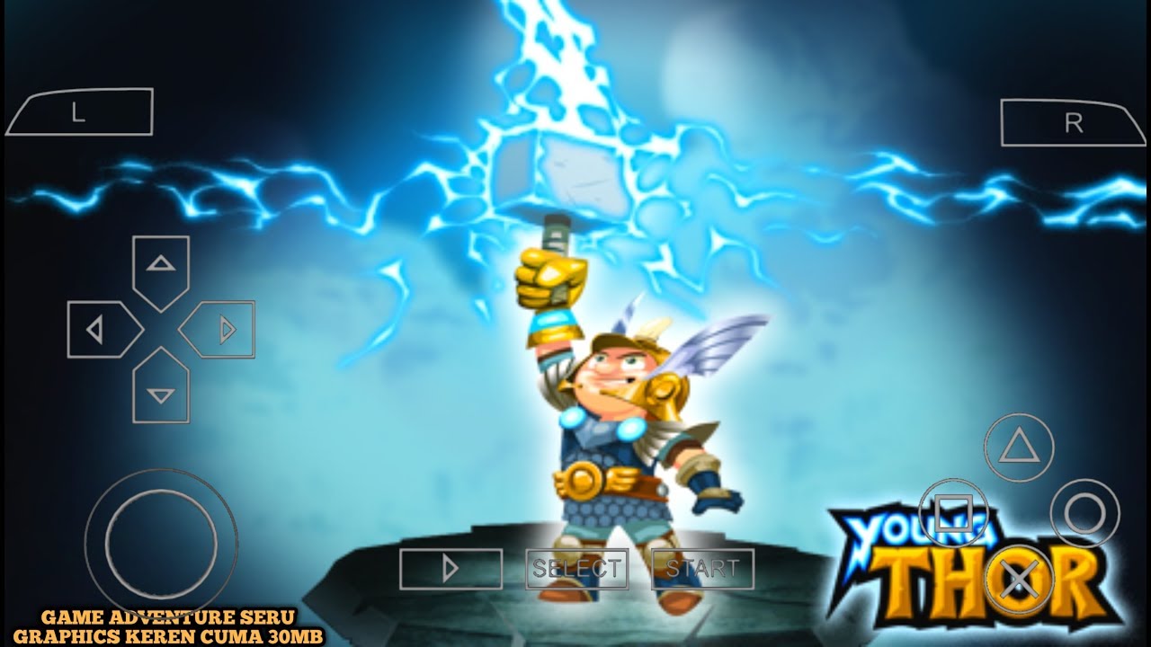 Game Adventure Seru Cuma 30Mb - Young Thor PSP Android - YouTube