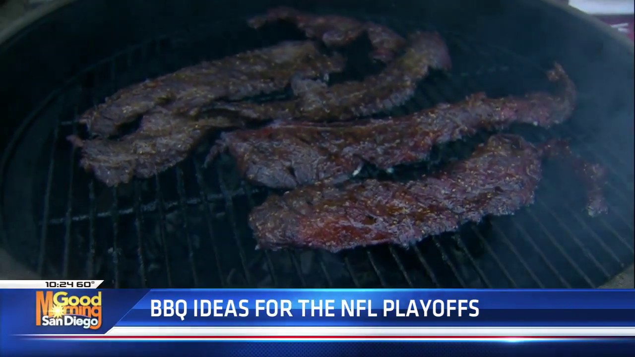 Backyard BBQ Tips for the NFL Playoffs - YouTube