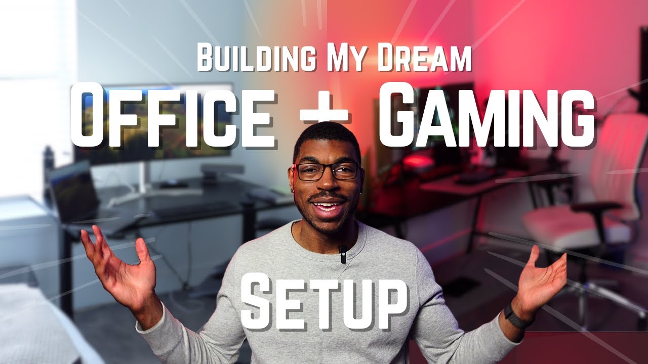 Building The Dream Office & Gaming Setup - YouTube