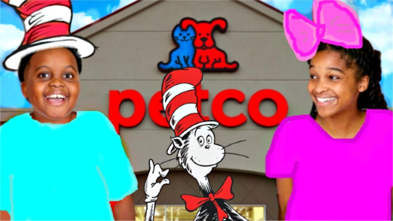 Shasha and Shiloh's CAT IN THE HAT! - Onyx Kids - YouTube