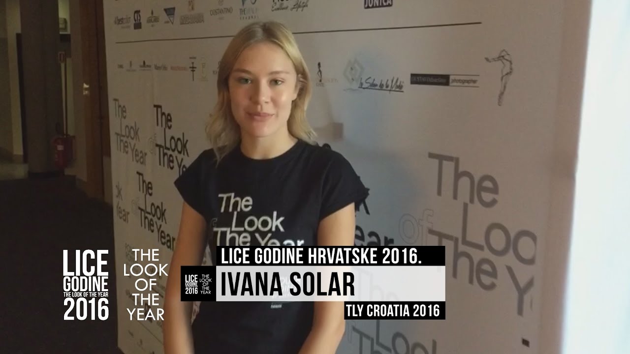 LICE GODINE Hrvatske 2016. - Ivana Solar - YouTube