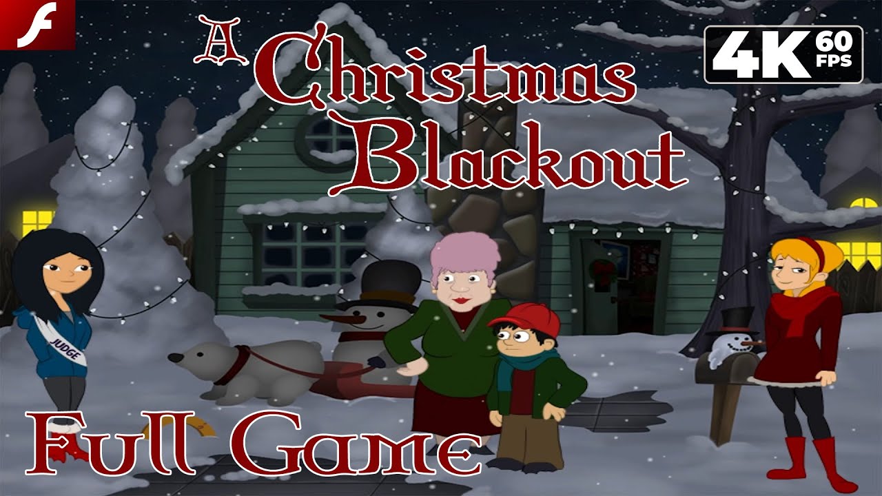 A Christmas Blackout (Flash) - Full Game 4K60 Walkthrough - No ...
