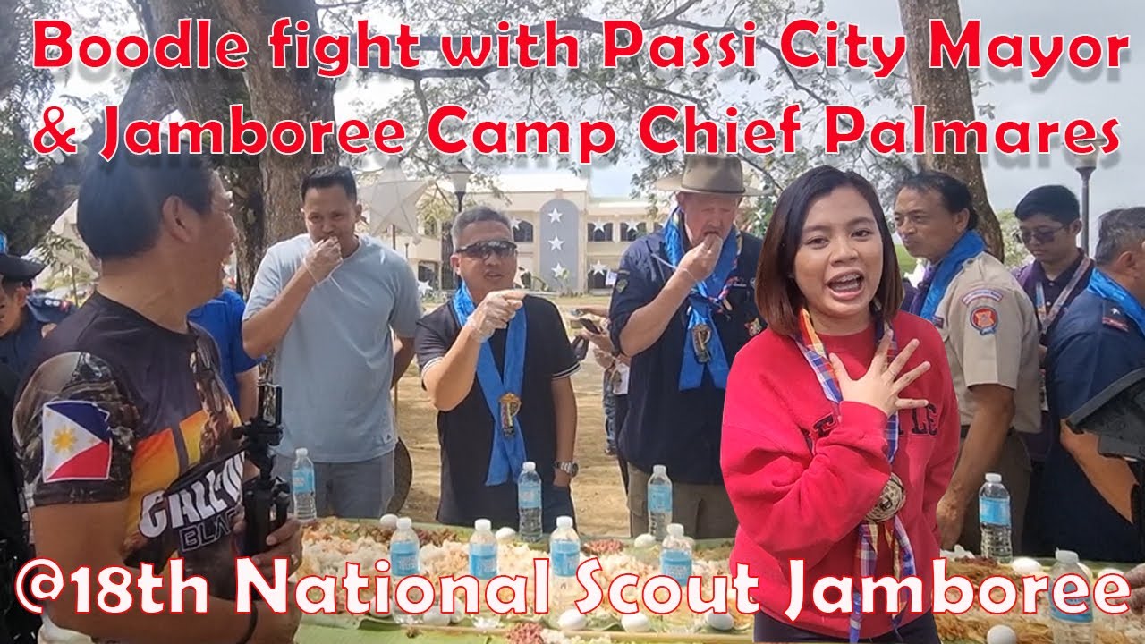 BSP's 18th National Jamboree Camp Chief boodlefights with AFP personnel ...