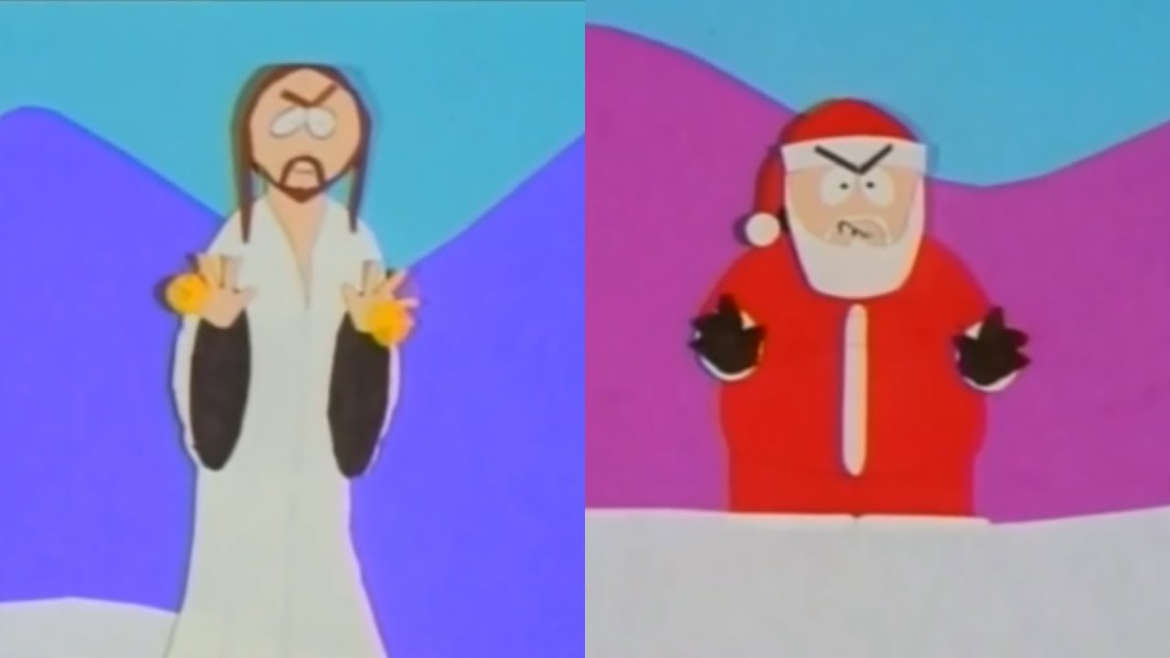Jesus Vs Santa South Park