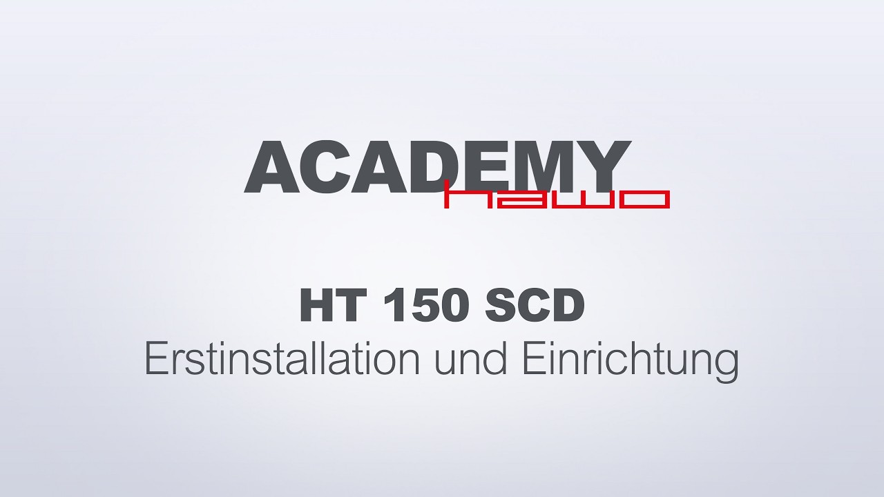 HT 150 SCD - Erstinstallation Und Einrichtung - YouTube