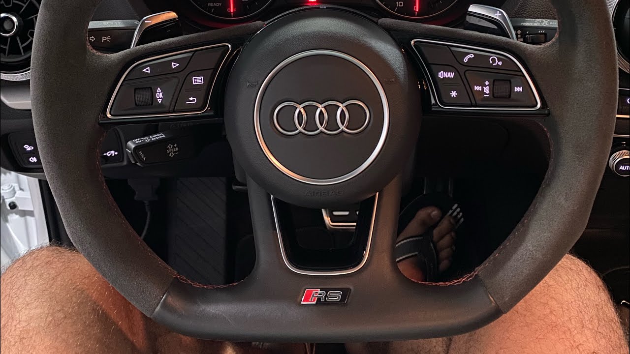 VOLANTE NOVO NO AUDI - YouTube